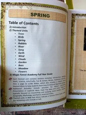 Toys | Magic Forest Academy Stage 2 Complete Full Year 52 Nature Study ...